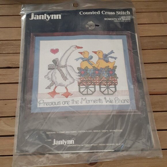 Janlynn | Office | Janlynn Cross Stitch Kit 5534 Precious Moments ...